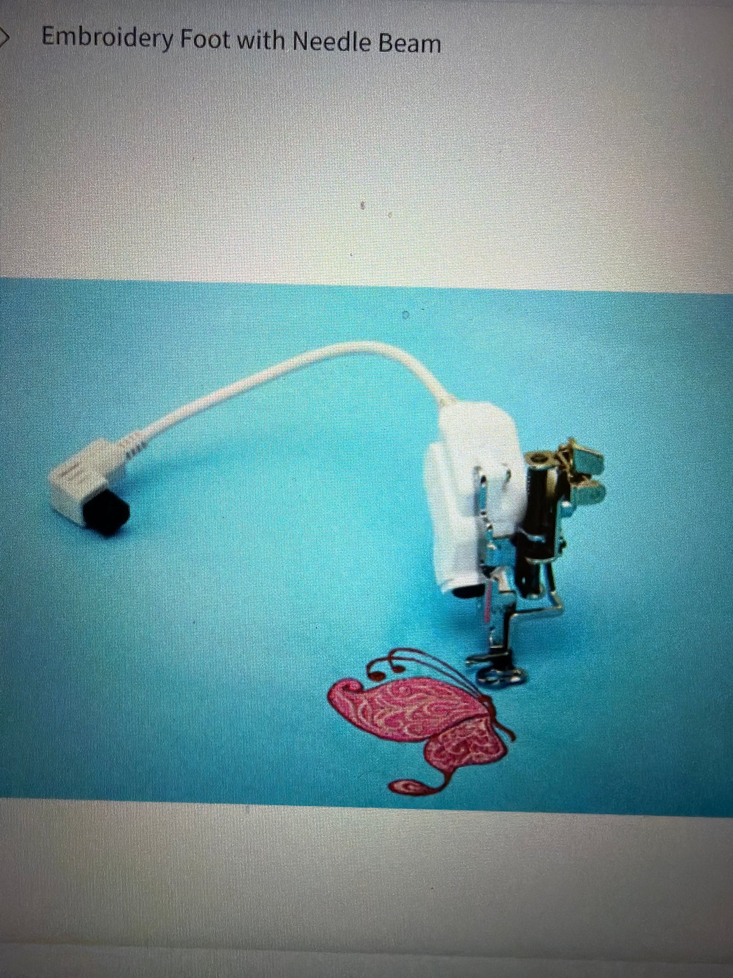 Baby Lock Embroidery foot with needle Beam item BLTY-EF – JAM Fabrics ...